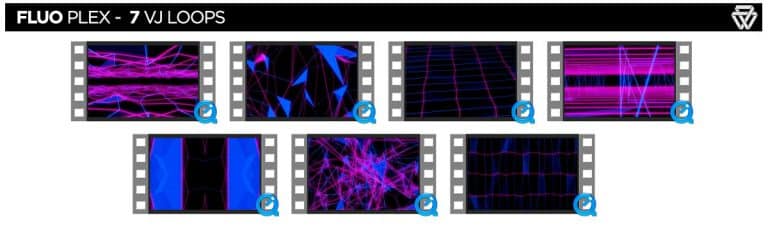 FLuoPlex 7 VJ Loops Pack | Volumetricks - VJ Loops Store